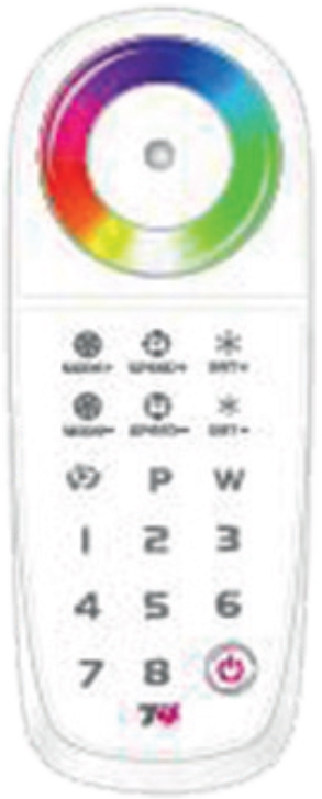 RGBW remote control | Penta Architectural